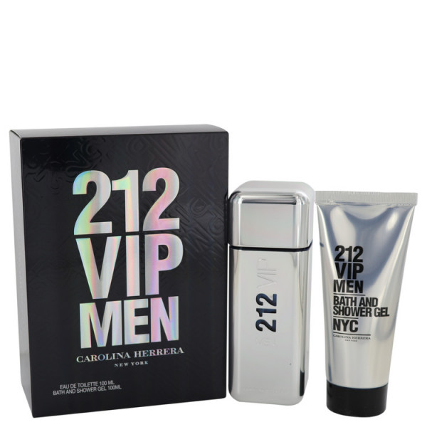 Coffret Cadeau 212 Vip Men de Carolina Herrera en 100 ML pour homme