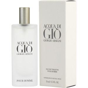Eau De Toilette Spray Acqua Di Gio de Giorgio Armani en 15 ML pour Homme